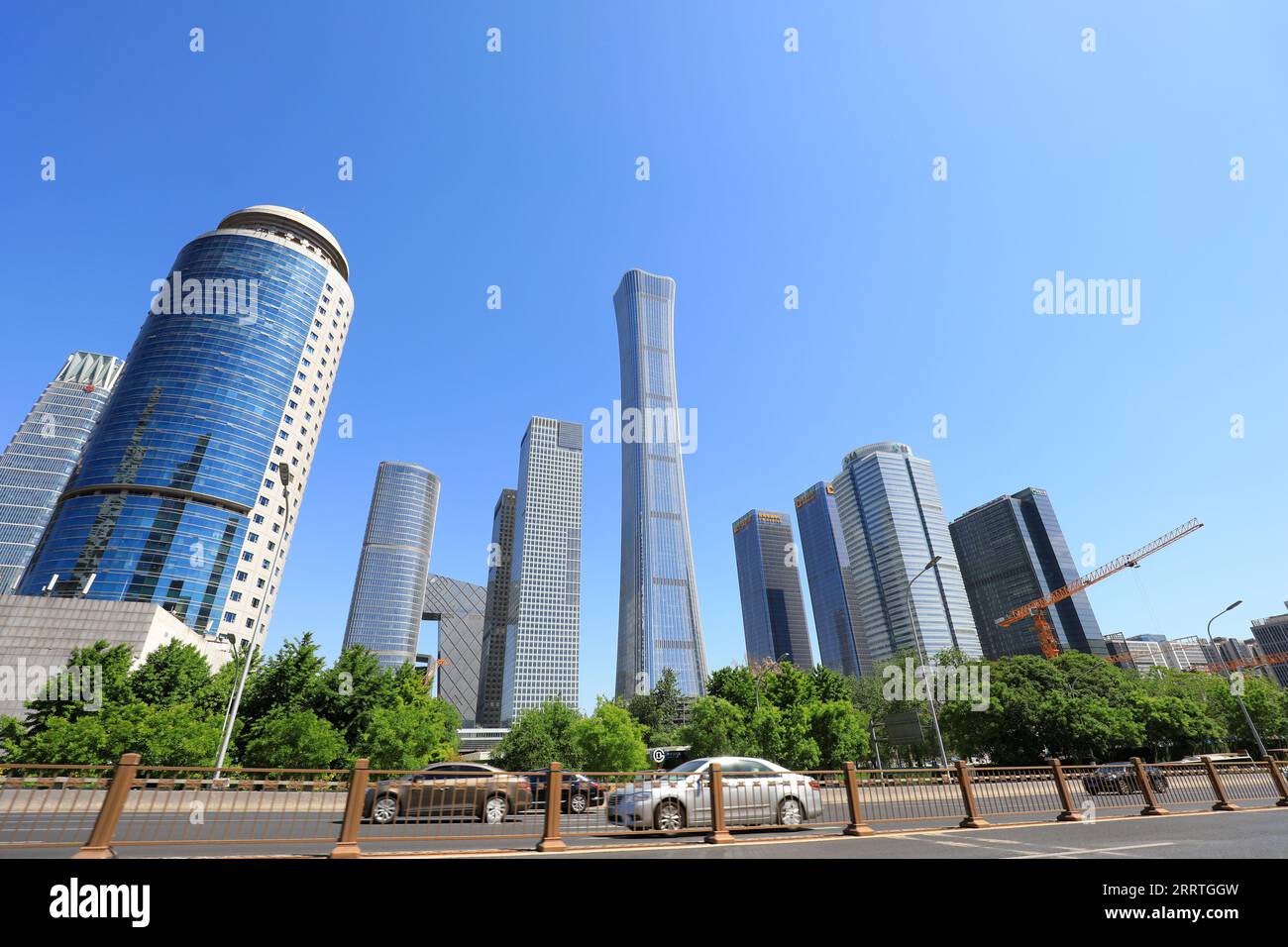 Beijing urban architectural scenery, China Stock Photo - Alamy