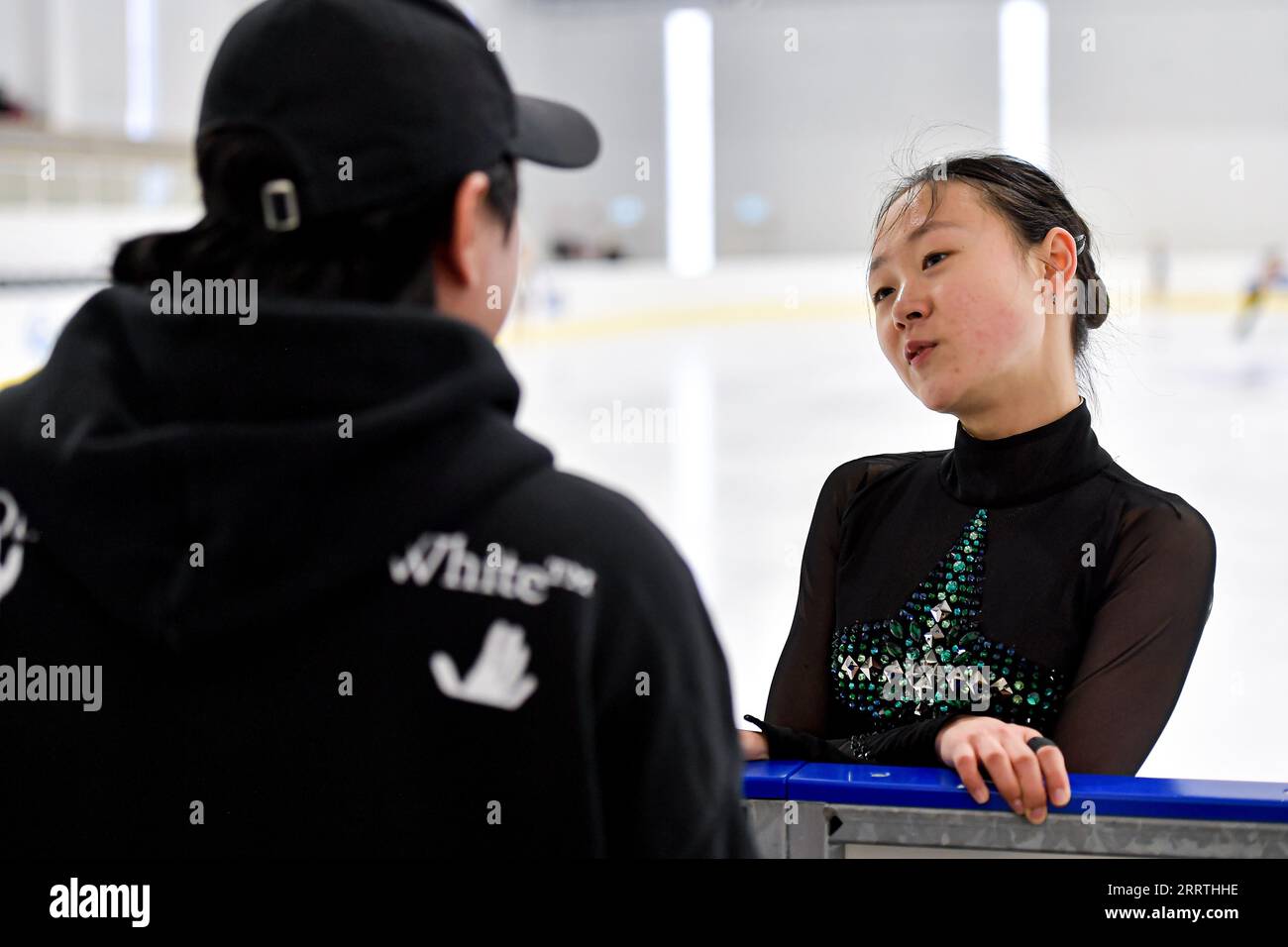Chaeyeon KIM (KOR), during Women Practice, at the Lombardia Trophy 2023 ...