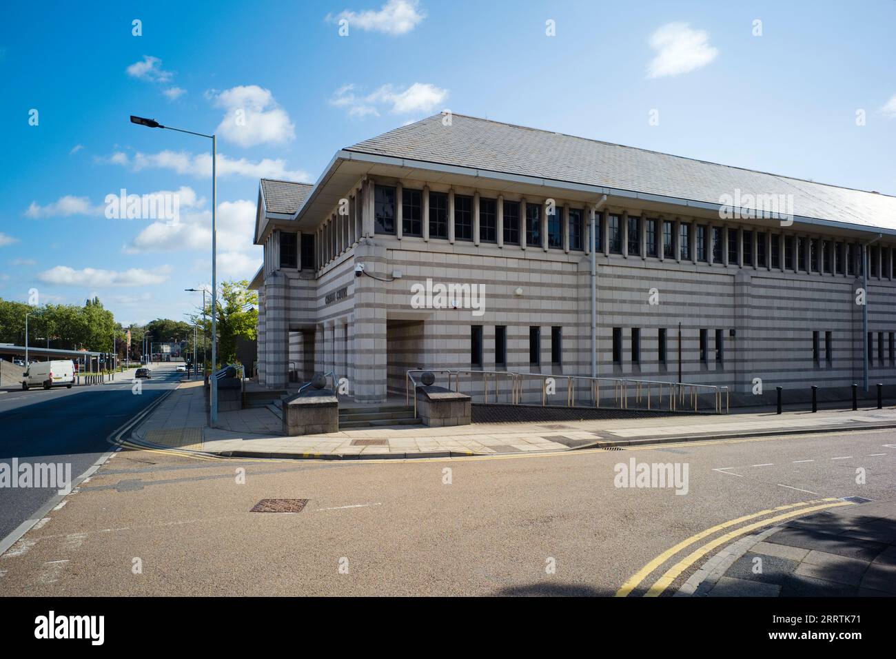 Doncaster crown court building on College Road Stock Photo - Alamy