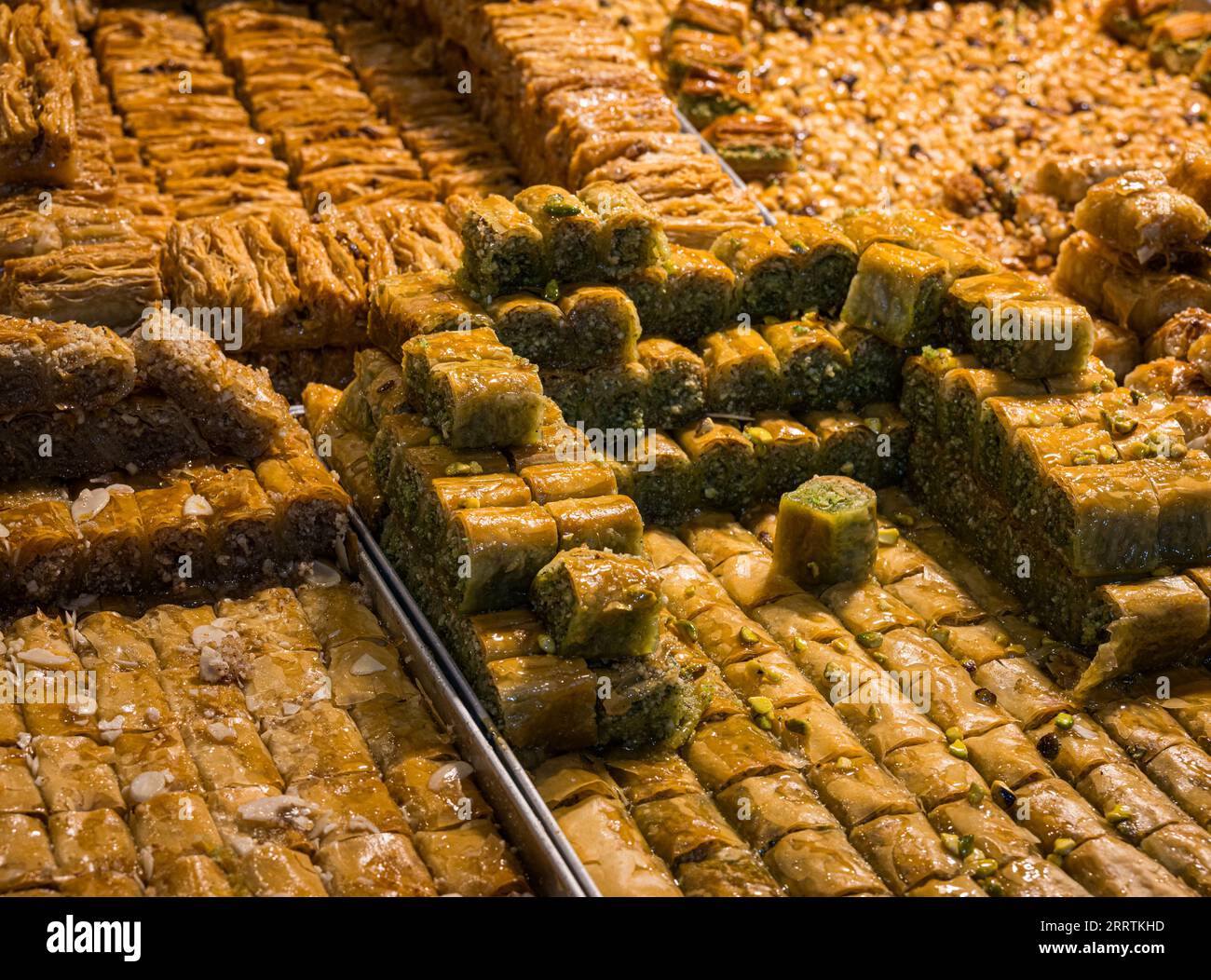Palestine sweets hi-res stock photography and images - Alamy