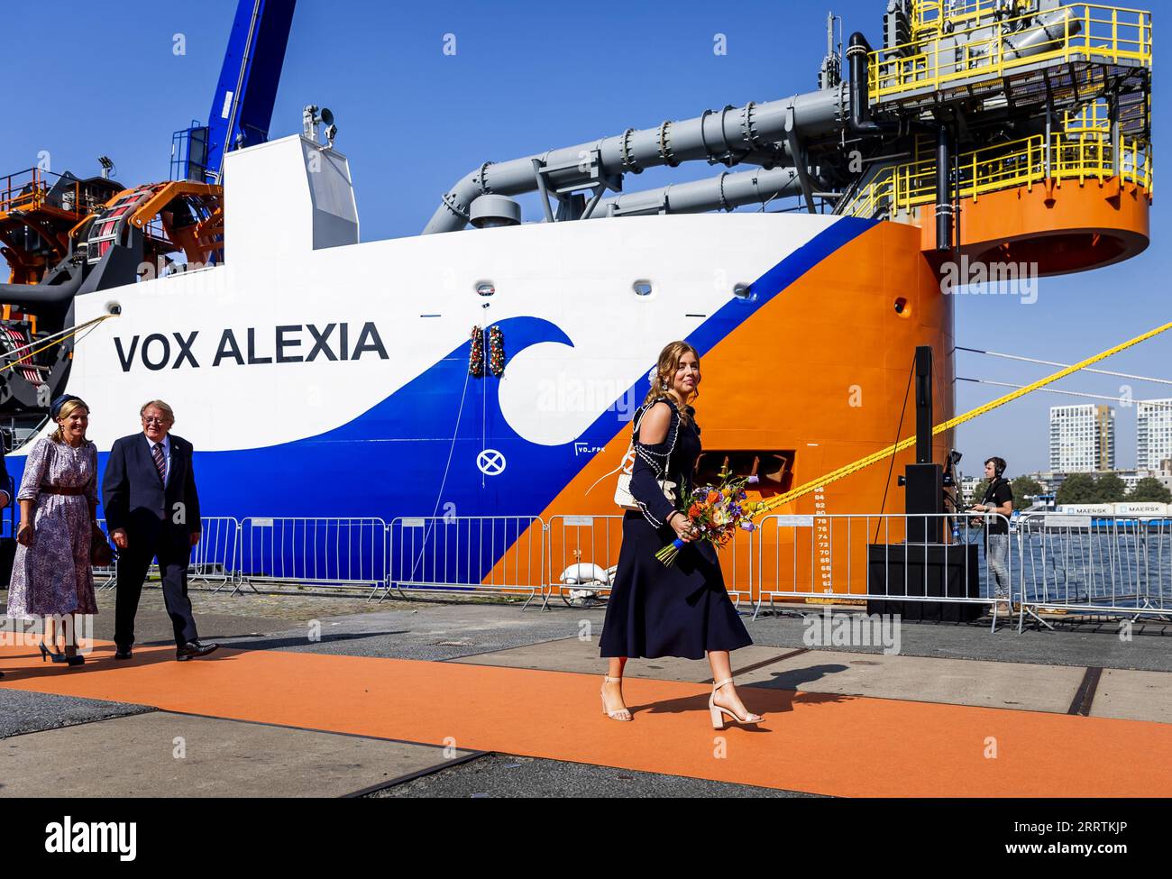 ROTTERDAM - Princess Alexia names Van Oord trailing suction hopper ...