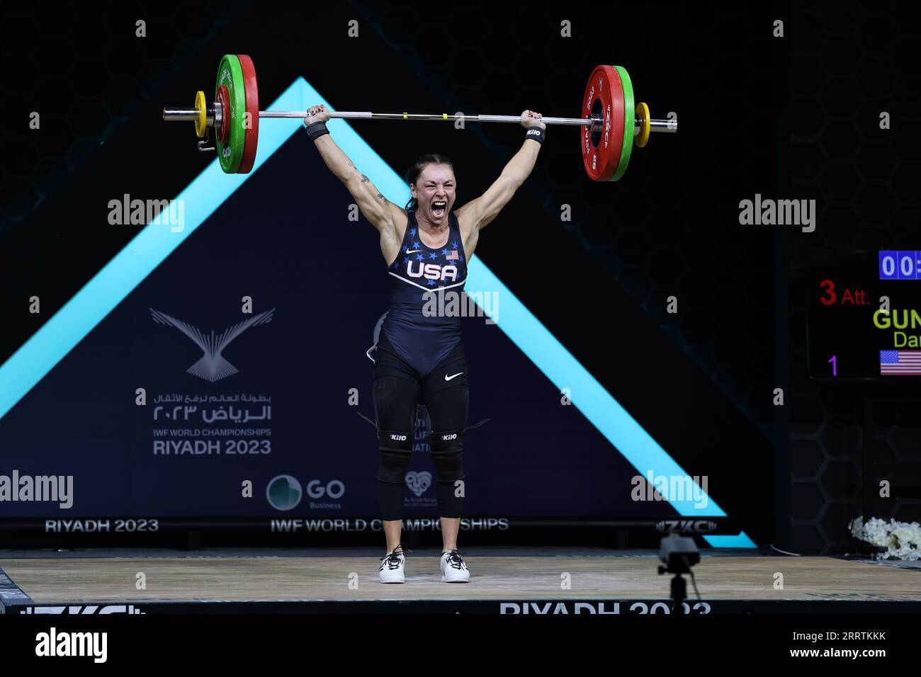 Riyadh, Saudi Arabia. 8th Sep, 2023. Danielle Gunnin of the United ...