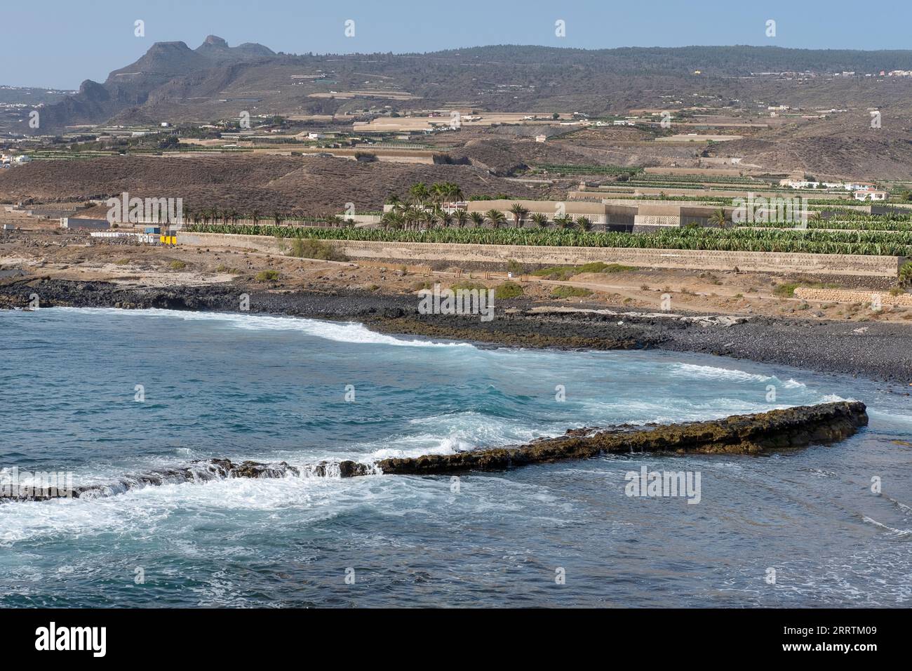 Coastal walk on the western part of the island, connecting Alcala town ...
