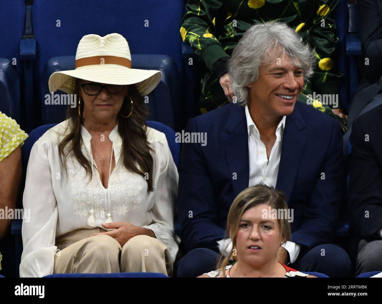 Flushing NY, USA. 08th Sep, 2023. **NO NY NEWSPAPERS** Jon Bon Jovi and ...