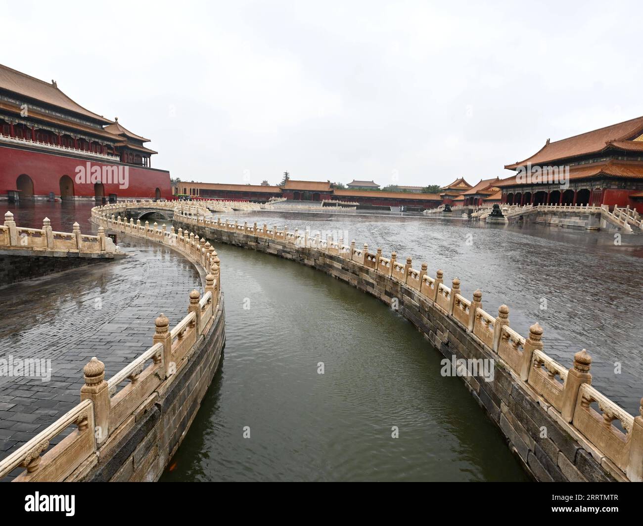 230731 -- BEIJING, July 31, 2023 -- The Inner Golden River is seen ...