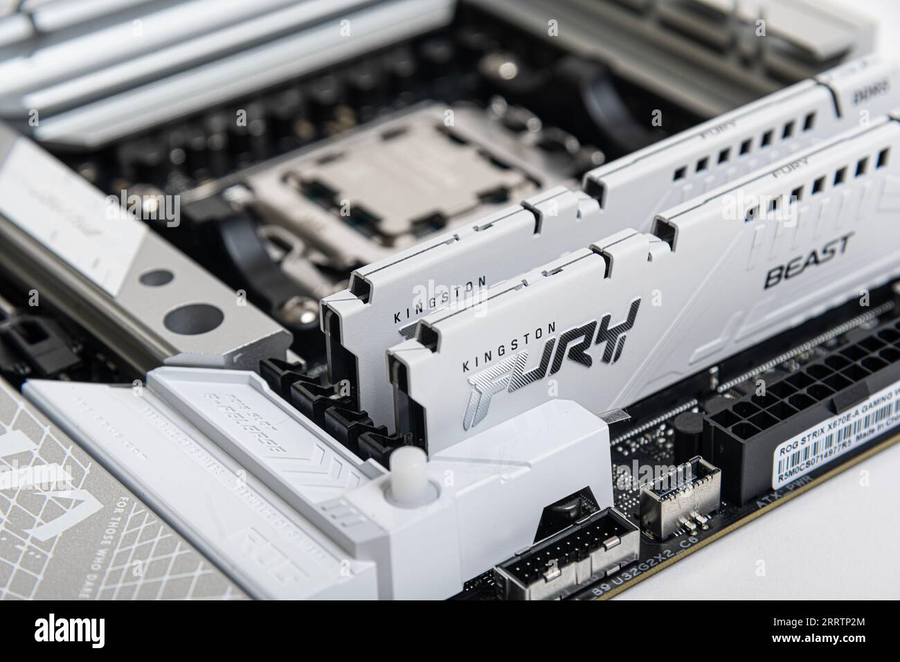AMD Ryzen 9 7950X3D processor close-up. Studio shot Stock Photo - Alamy