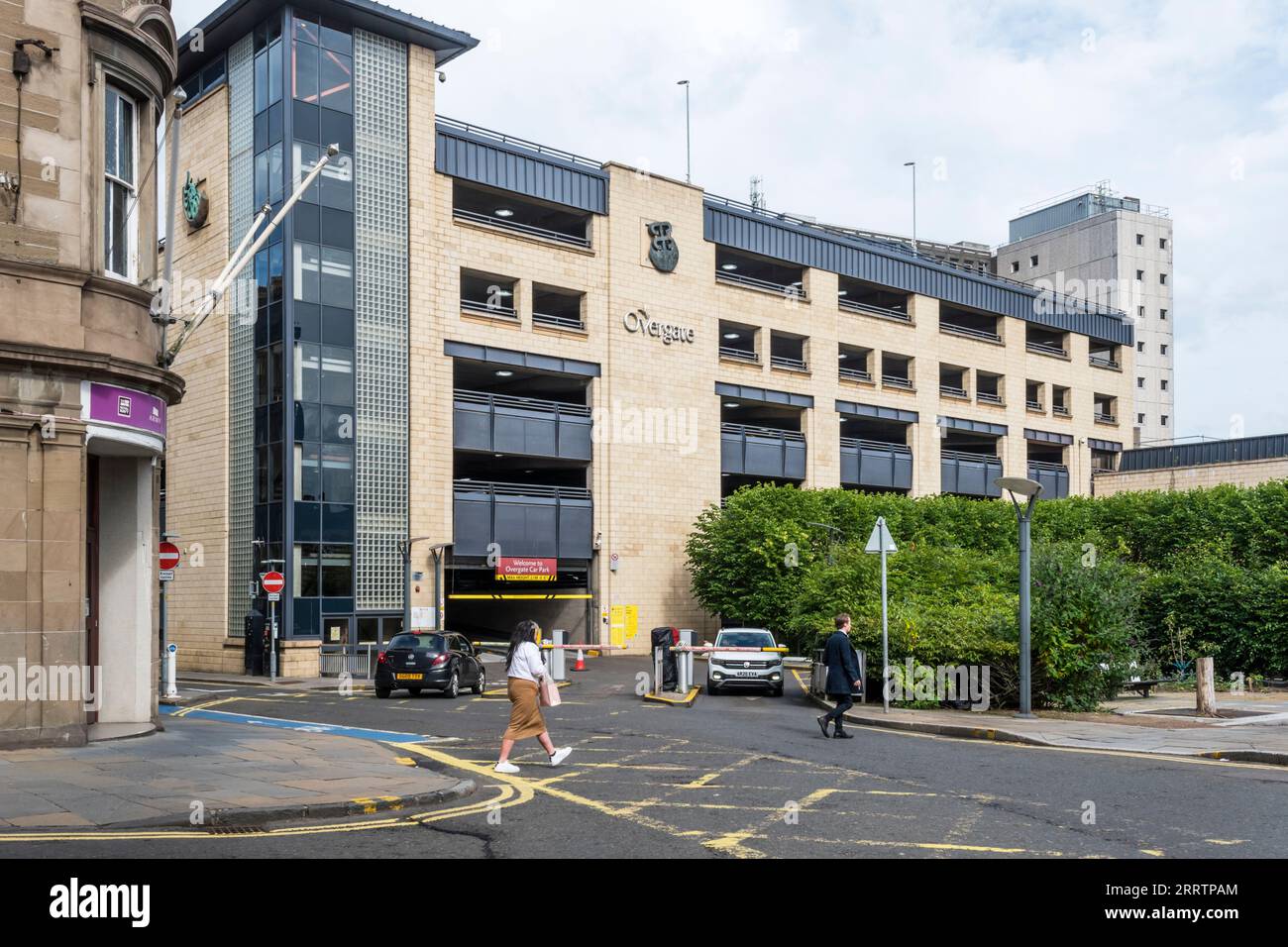 Overgate shopping centre car park, Dundee Stock Photo - Alamy