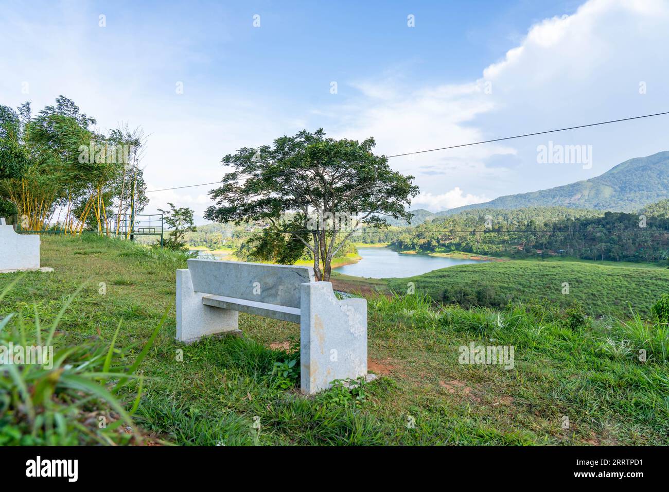 Banasura Sagar Dam is a beautiful landscape at tourist hotspot in ...