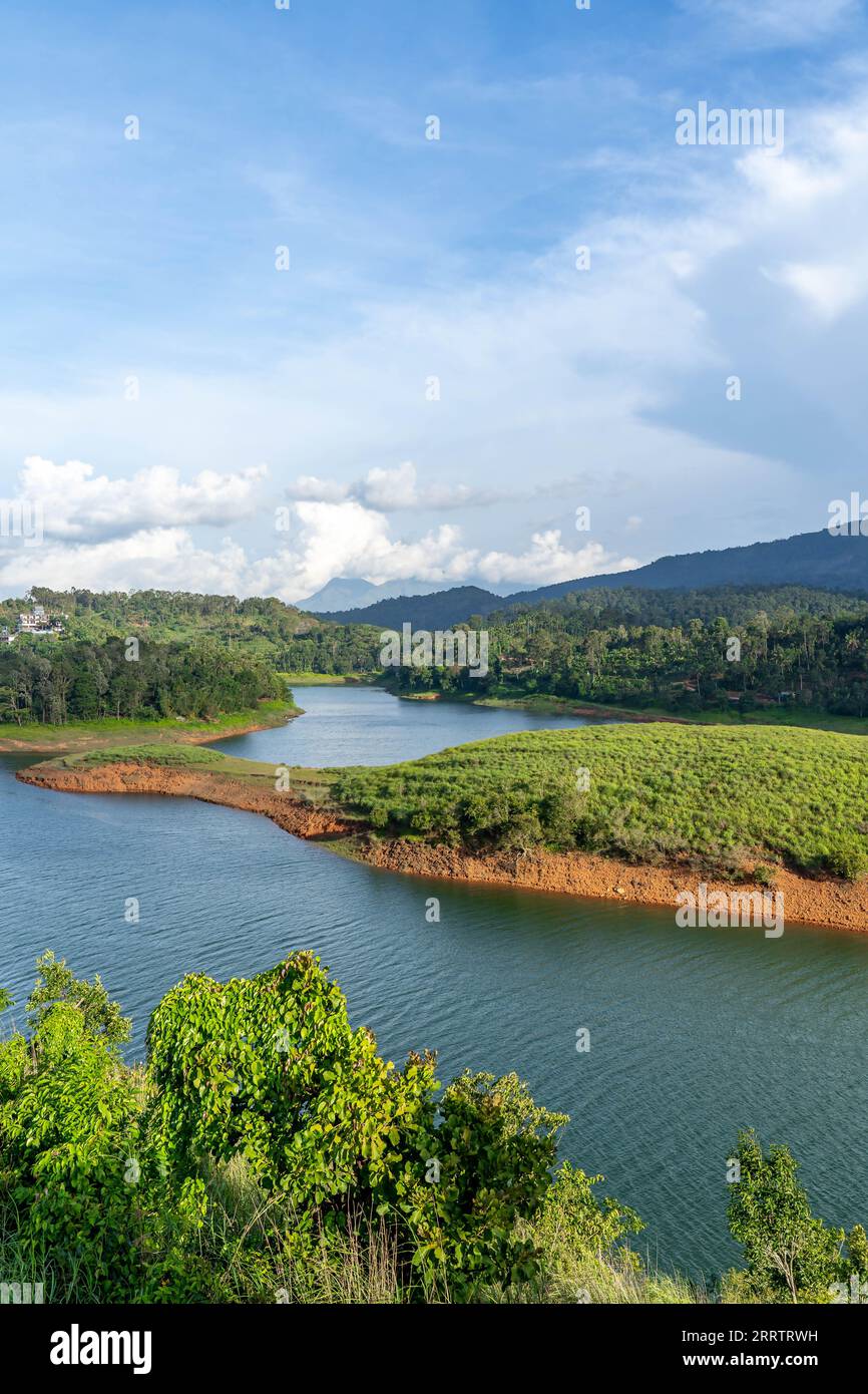 Banasura Sagar Dam is a beautiful landscape at tourist hotspot in ...