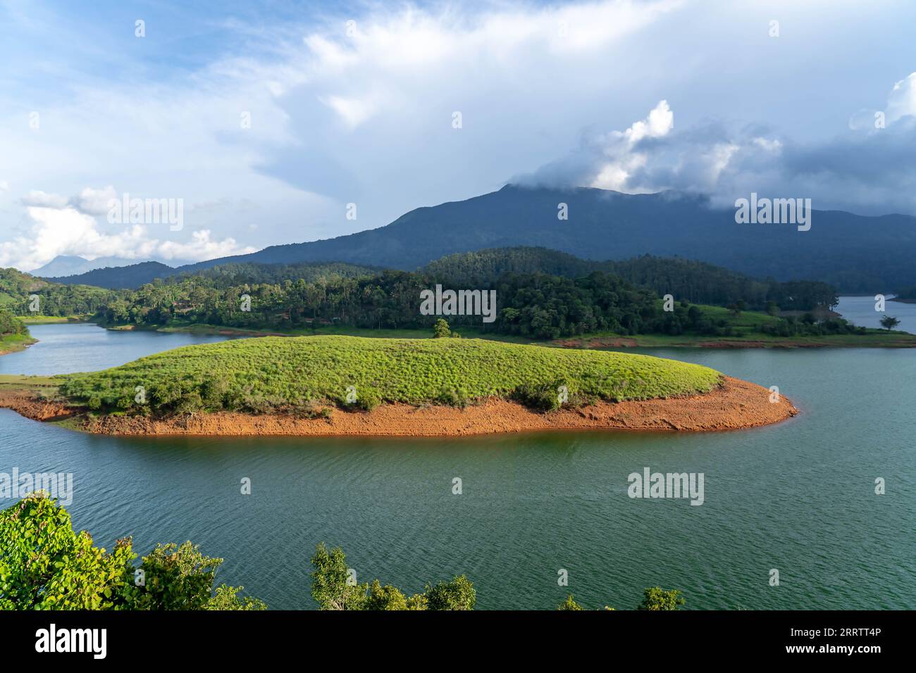 Banasura Sagar Dam is a beautiful landscape at tourist hotspot in ...