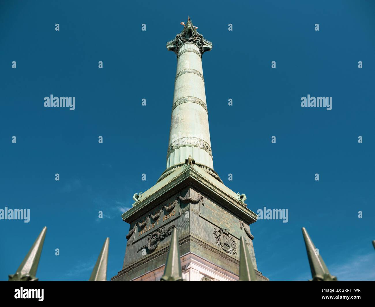 Place de la Bastille, The July Column, Colonne de Juillet, Monument at ...