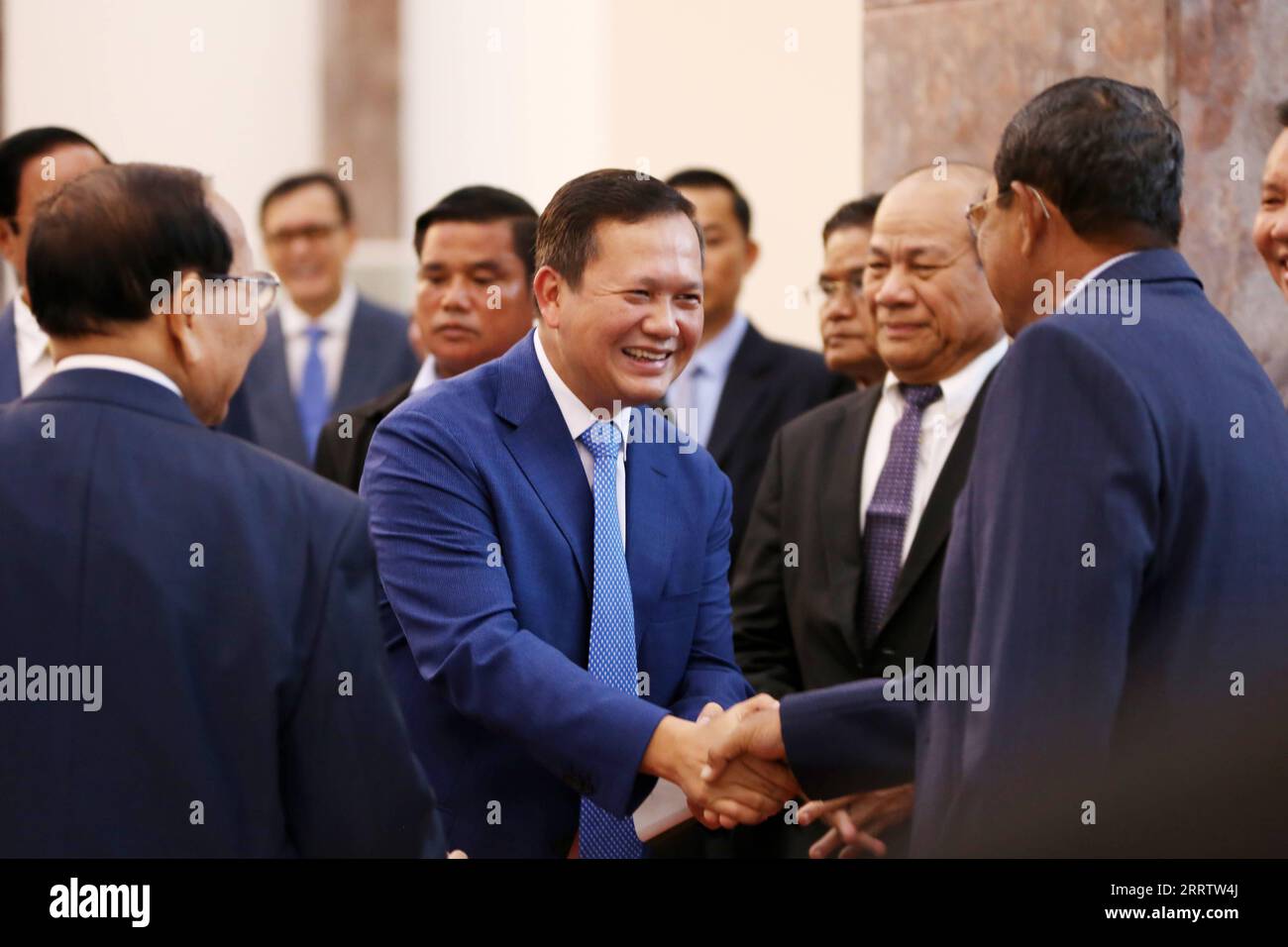 230810 -- PHNOM PENH, Aug. 10, 2023 -- Cambodia s Prime Minister ...