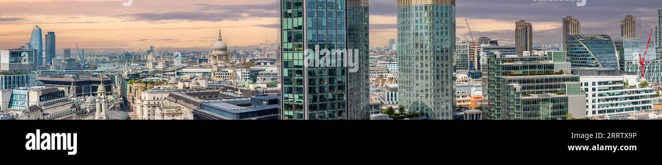 Vast panoramic cityscape skyscrapers hi-res stock photography and ...