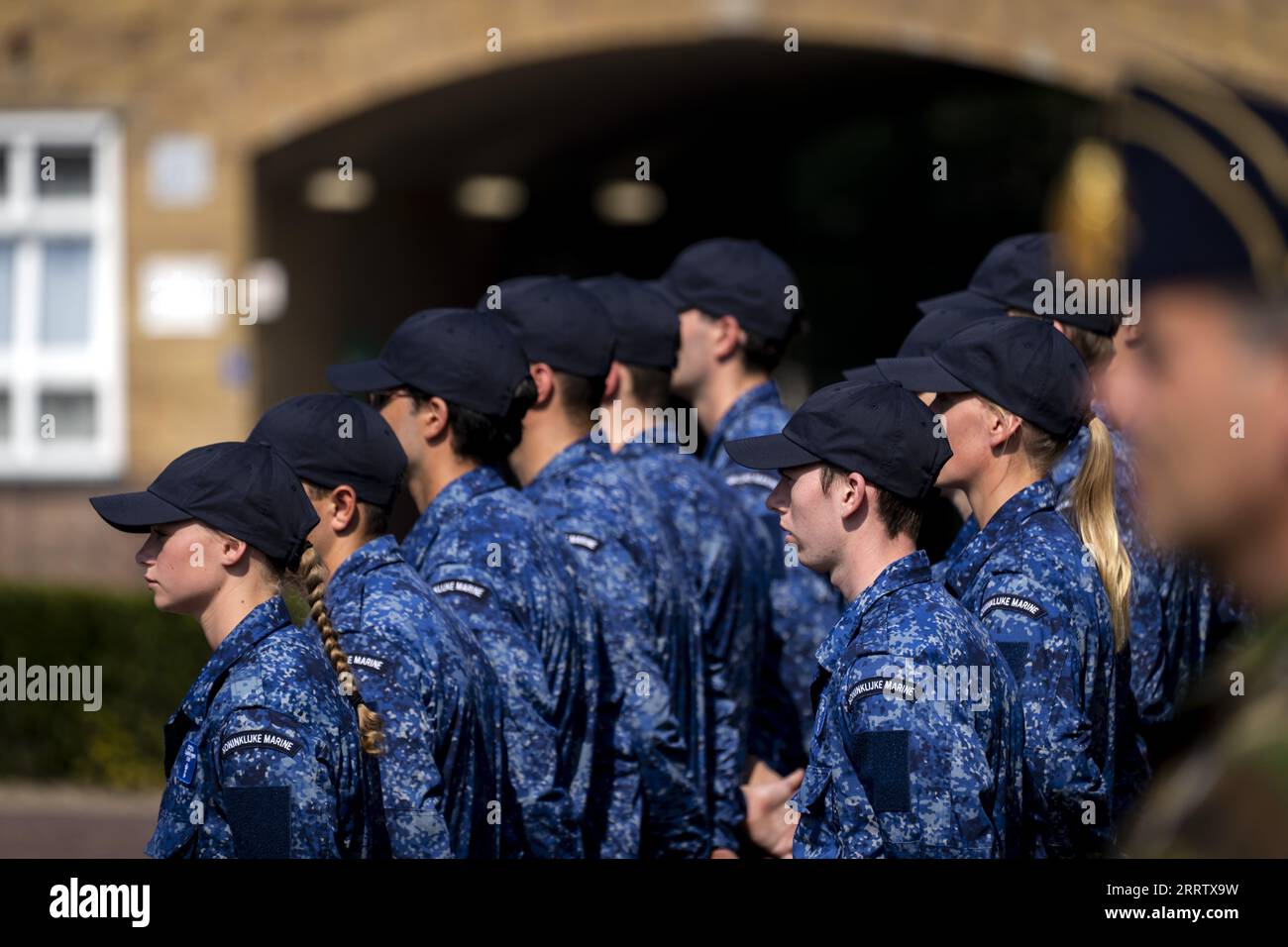 ERMELO - Participants in the first batch of the Defense Dienjaar attend ...