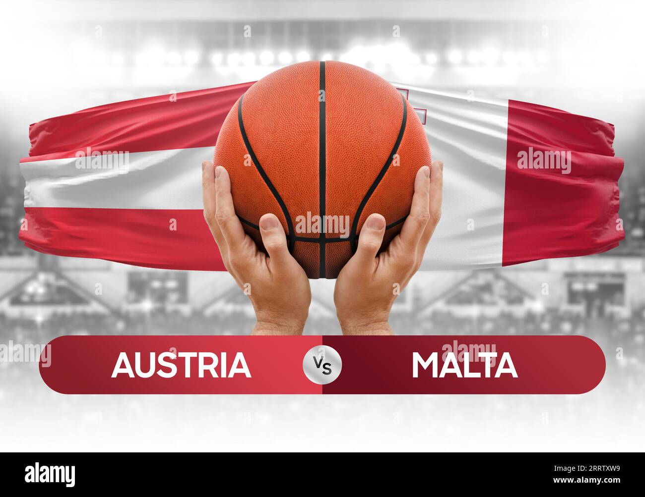 Austria vs Malta national basketball teams basket ball match ...