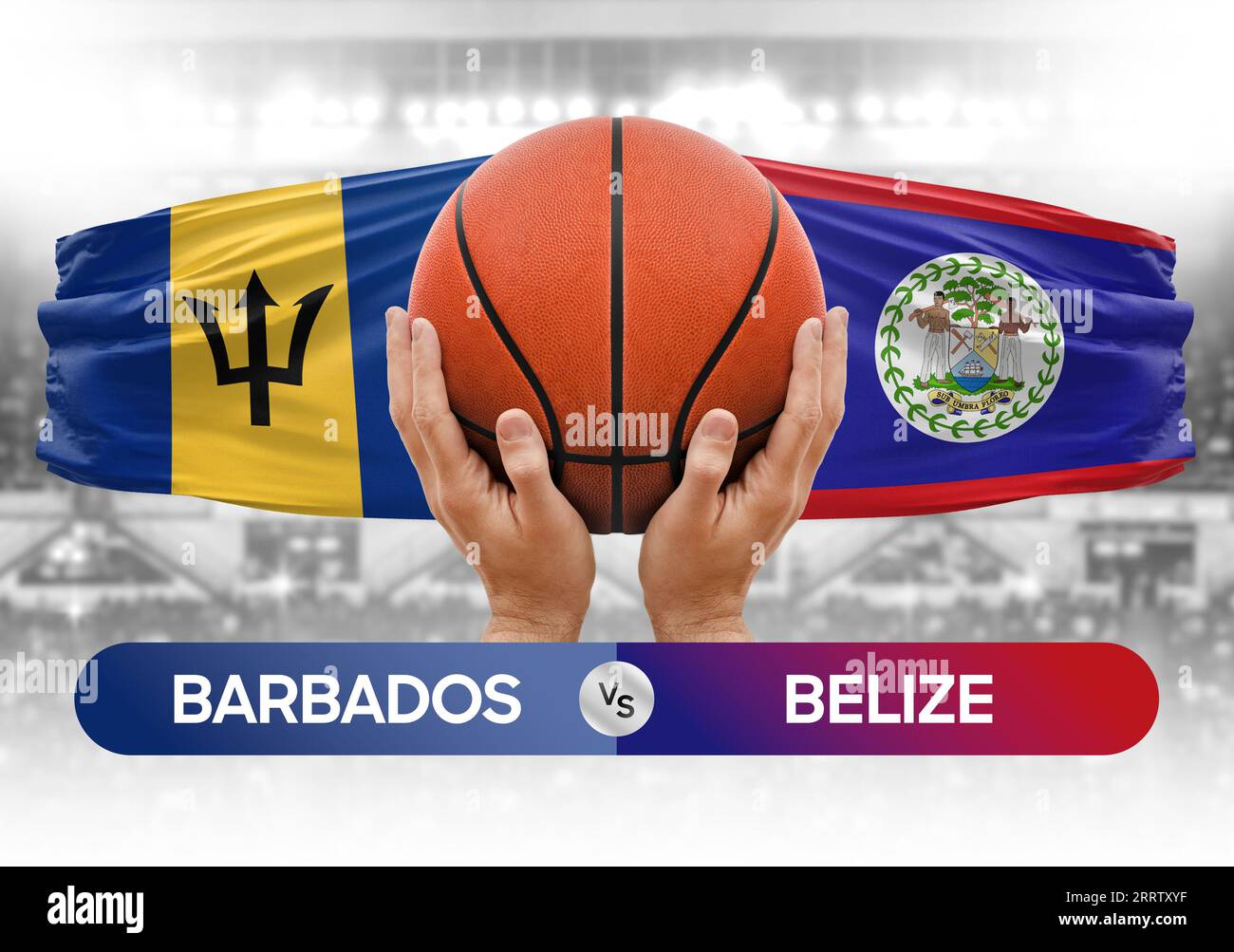 Barbados vs Belize national basketball teams basket ball match ...