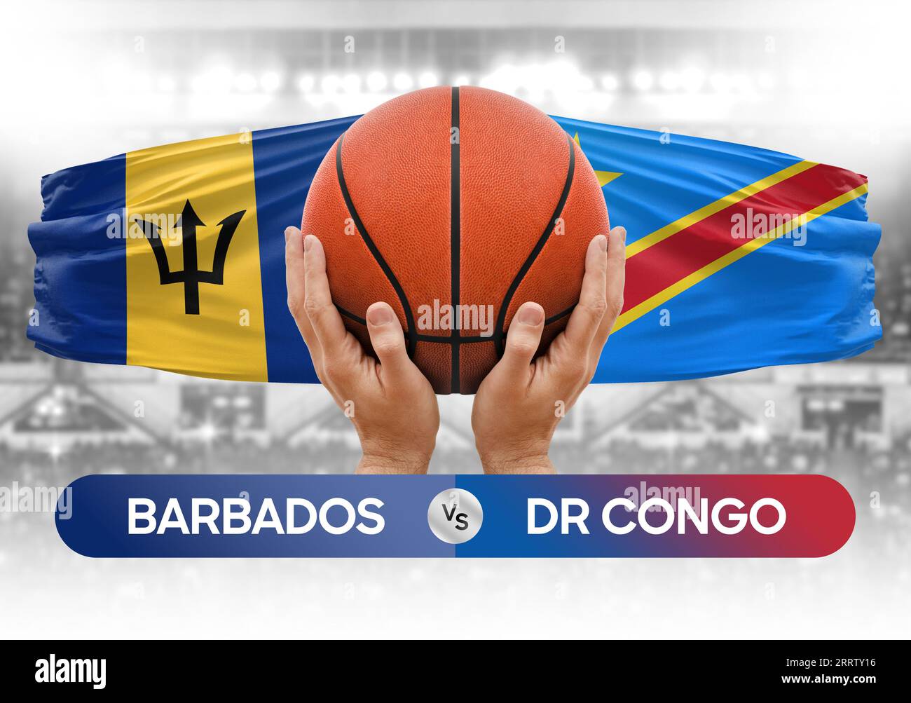 Barbados vs Dr Congo national basketball teams basket ball match ...