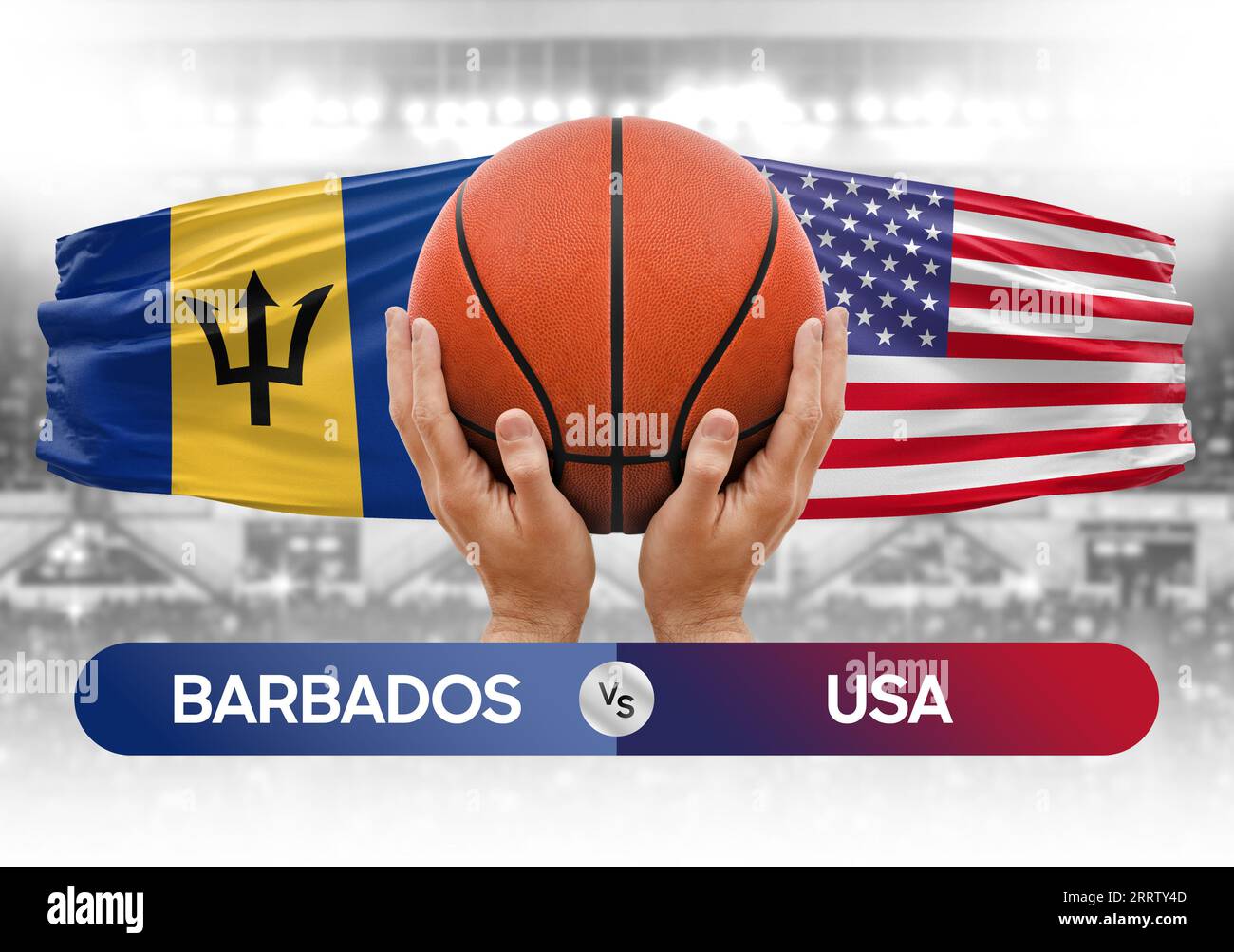 Barbados vs USA national basketball teams basket ball match competition ...