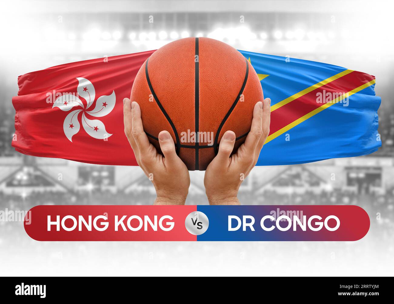 Hong Kong vs Dr Congo national basketball teams basket ball match ...