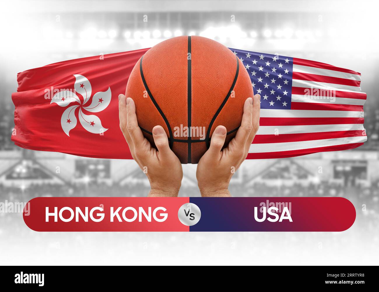 Hong Kong vs USA national basketball teams basket ball match ...