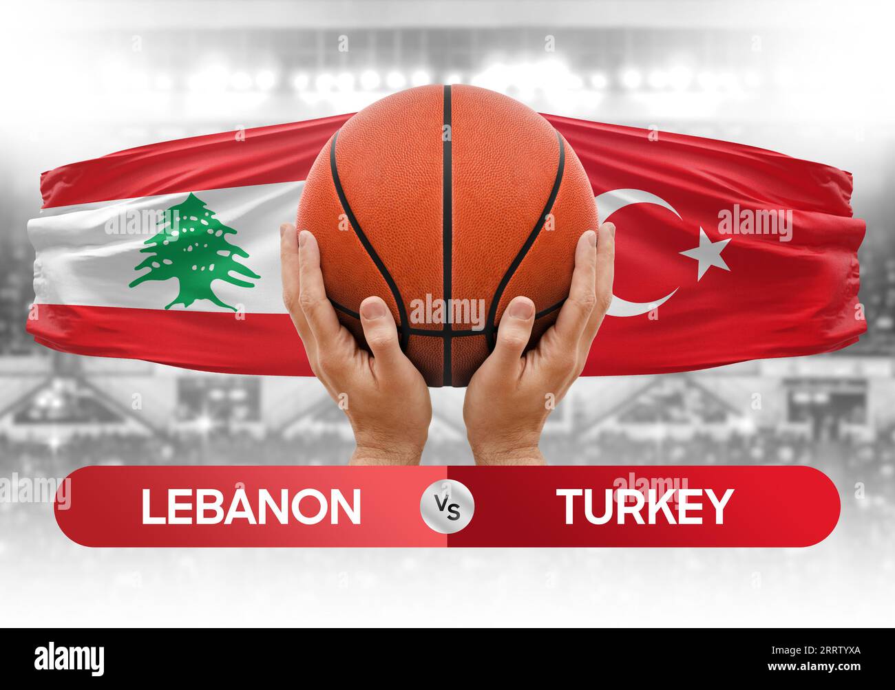 Lebanon vs Turkey national basketball teams basket ball match ...