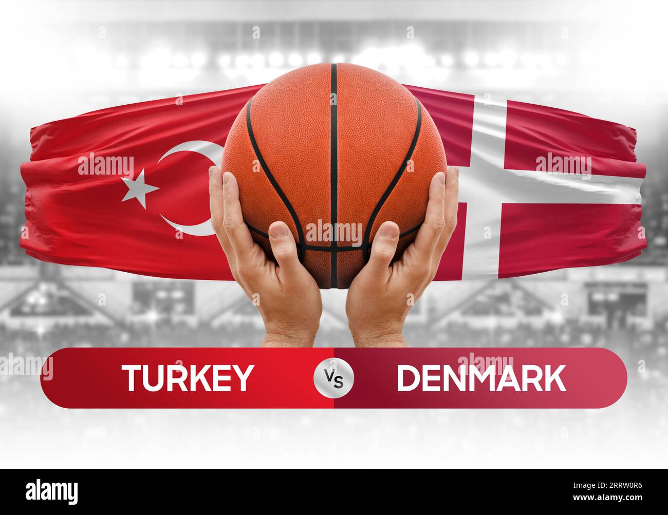 Turkey vs Denmark national basketball teams basket ball match ...