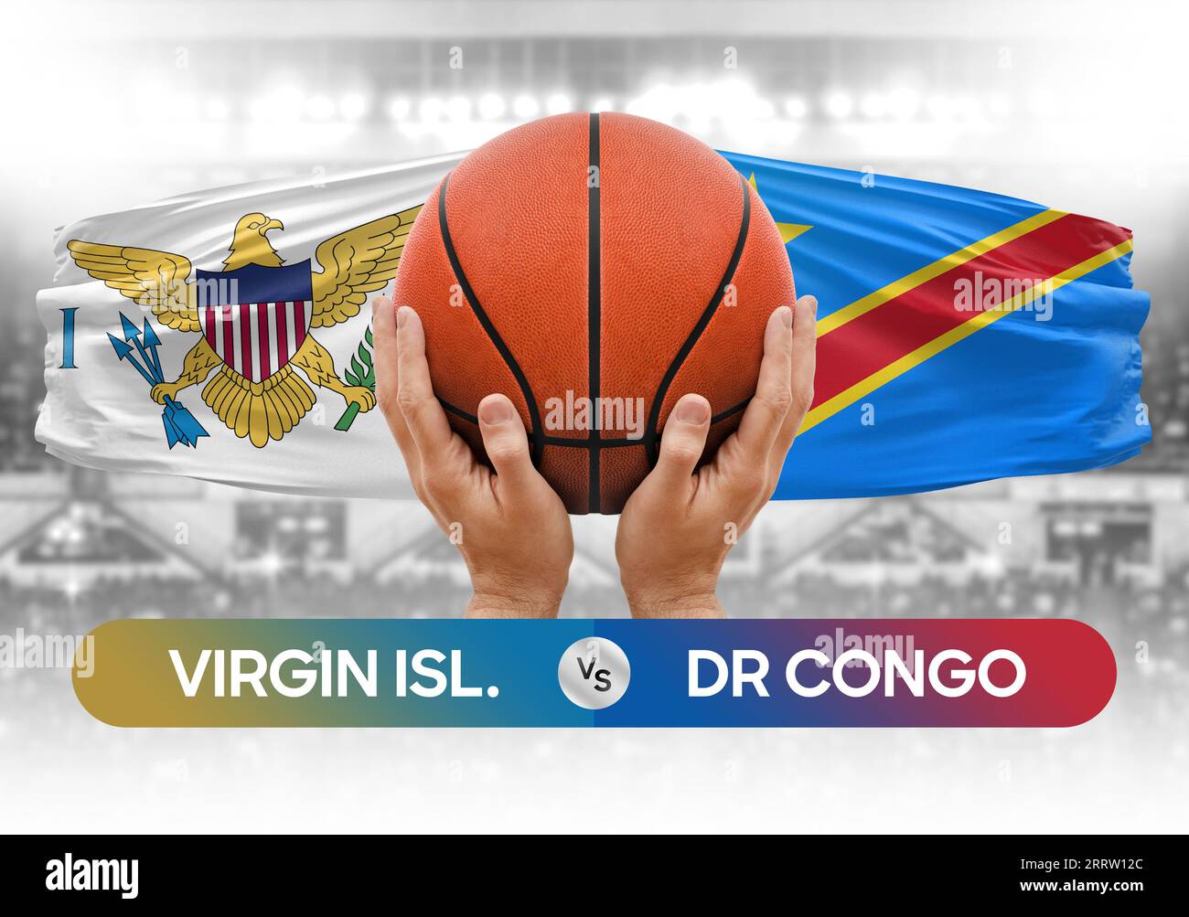 Virgin Islands vs Dr Congo national basketball teams basket ball match ...