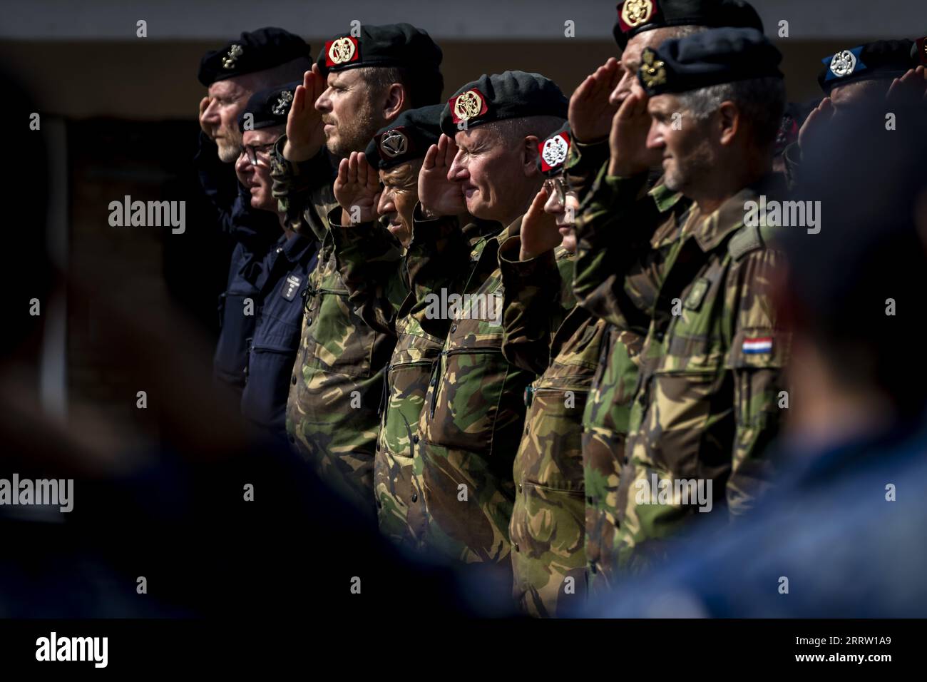 ERMELO - Participants in the first batch of the Defense Dienjaar attend ...