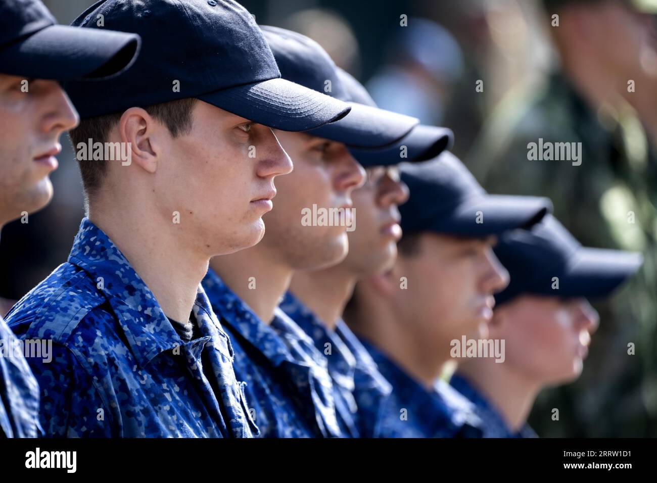 ERMELO - Participants in the first batch of the Defense Dienjaar attend ...