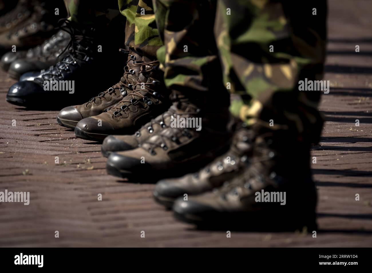 ERMELO - Participants in the first batch of the Defense Dienjaar attend ...