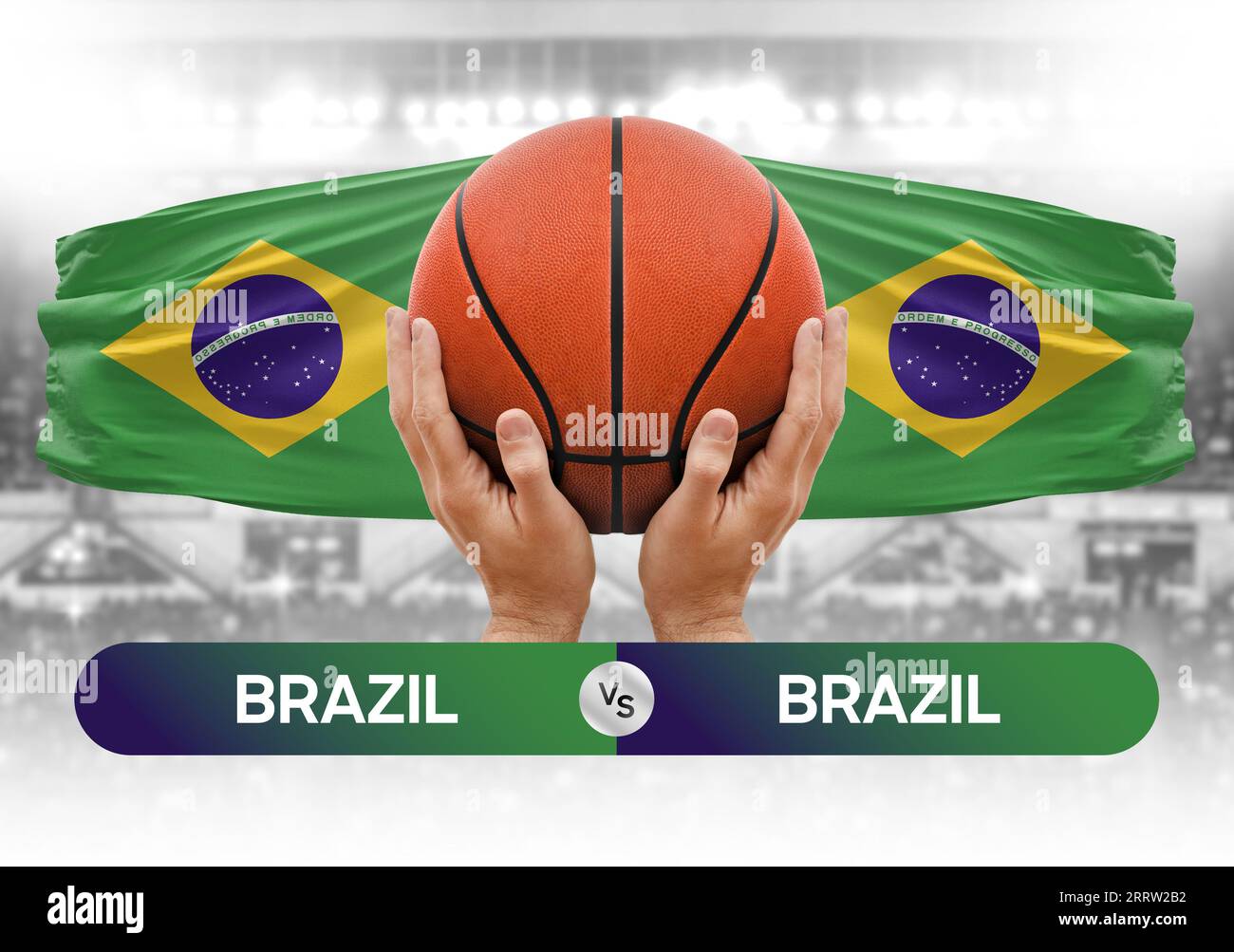 Brazil vs Brazil national basketball teams basket ball match ...