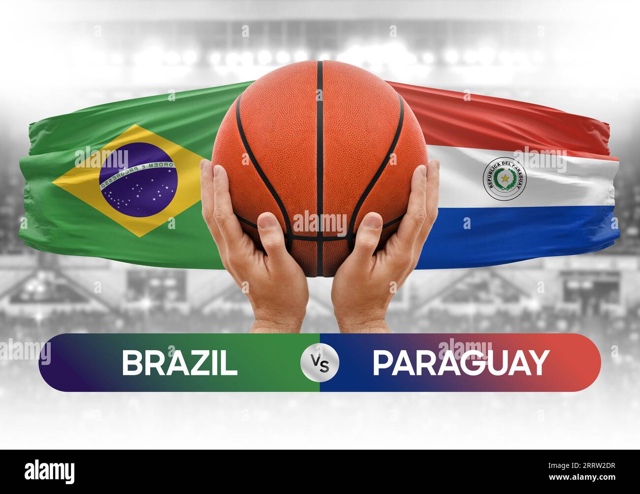 Brazil vs paraguay hi-res stock photography and images - Alamy