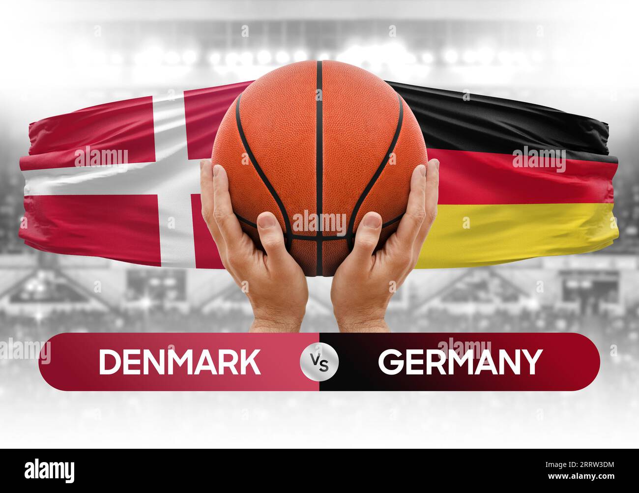 Denmark vs Germany national basketball teams basket ball match ...