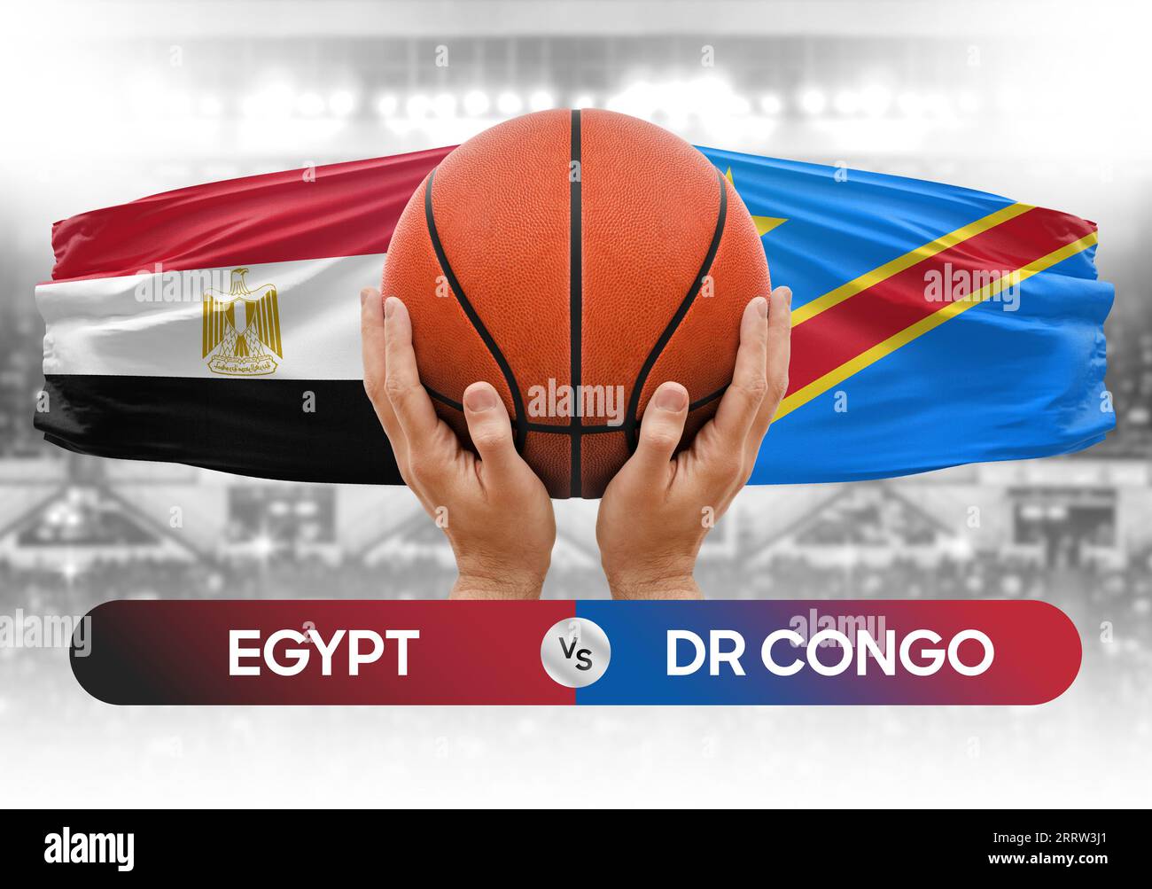 Egypt vs Dr Congo national basketball teams basket ball match ...