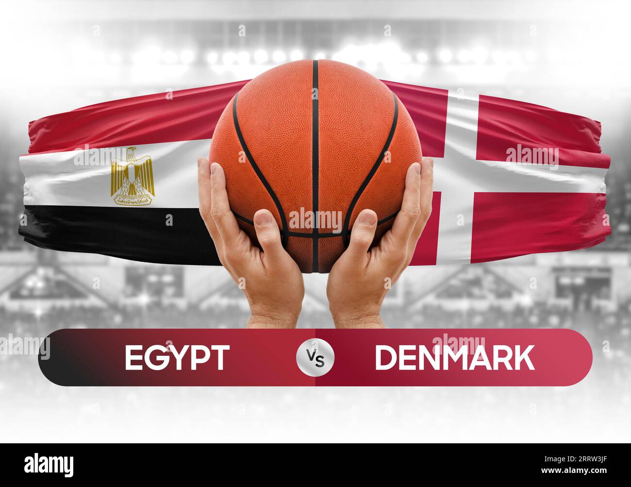 Egypt vs Denmark national basketball teams basket ball match ...