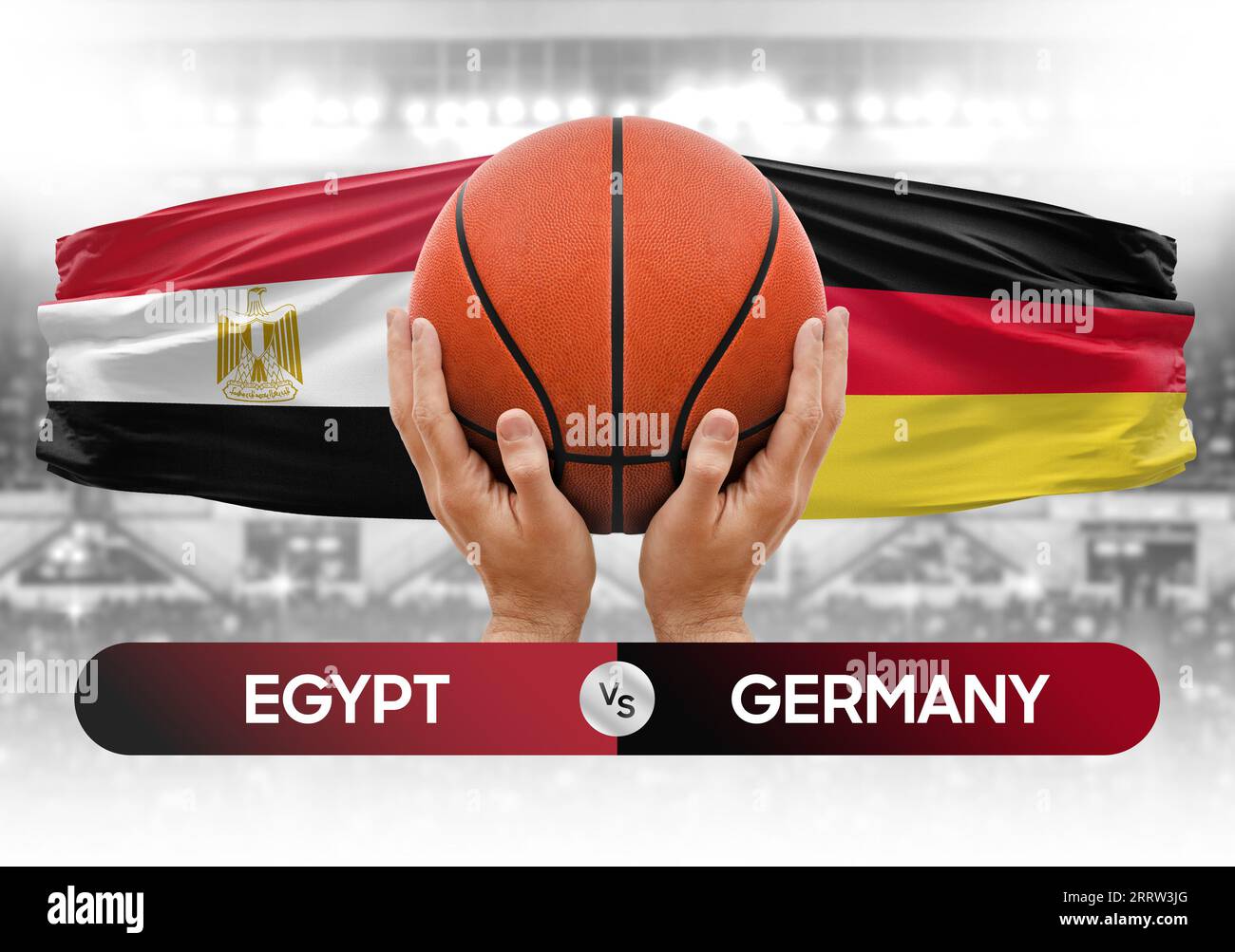Egypt vs Germany national basketball teams basket ball match ...
