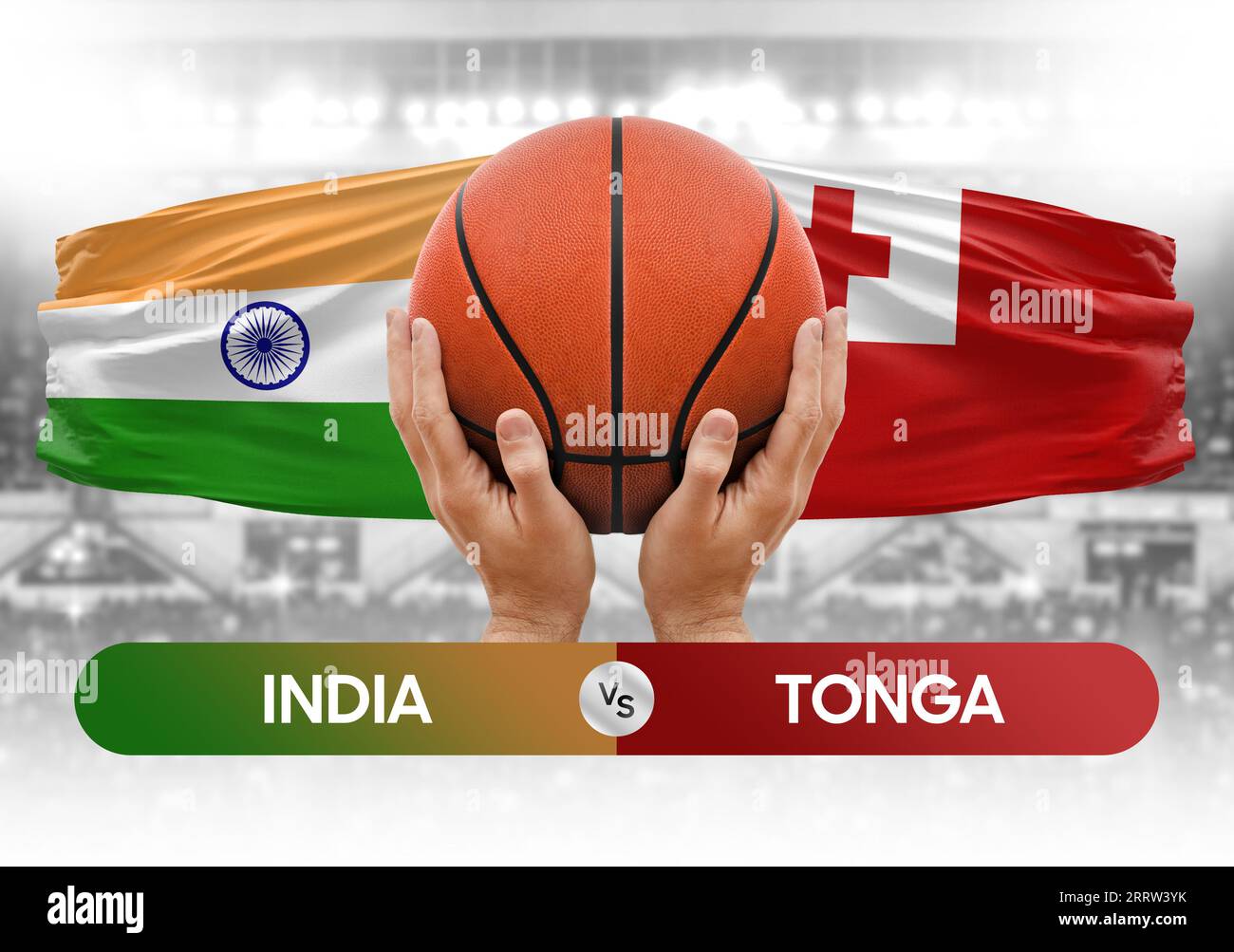 India tonga flag hi-res stock photography and images - Alamy