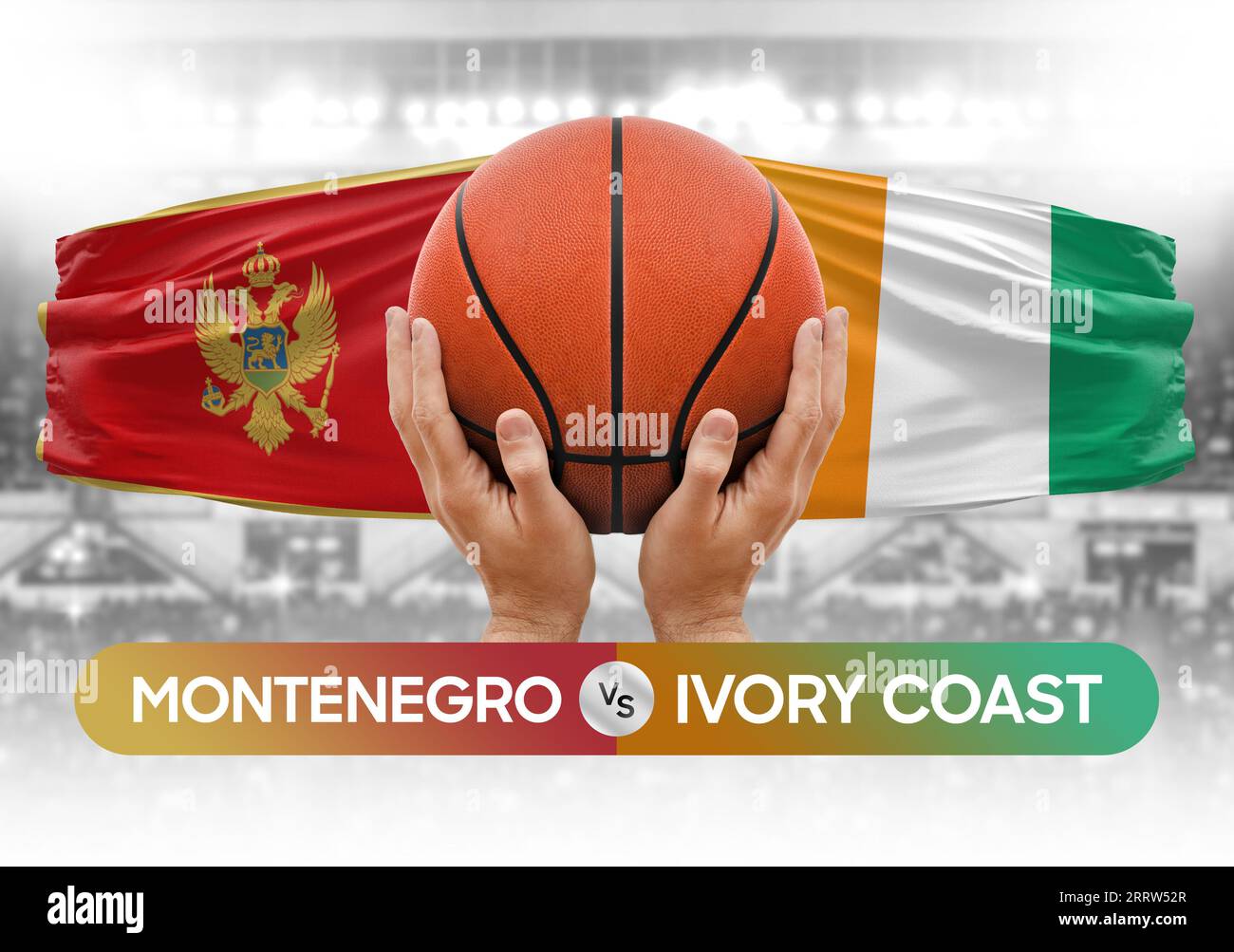 Montenegro vs Ivory Coast national basketball teams basket ball match ...