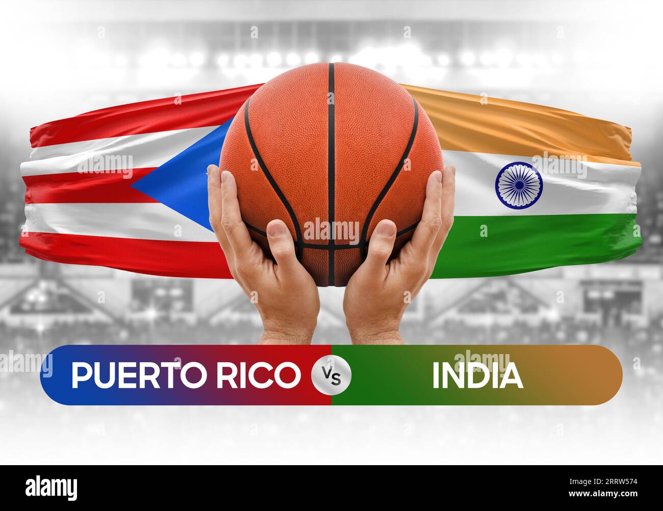 Puerto Rico vs India national basketball teams basket ball match ...