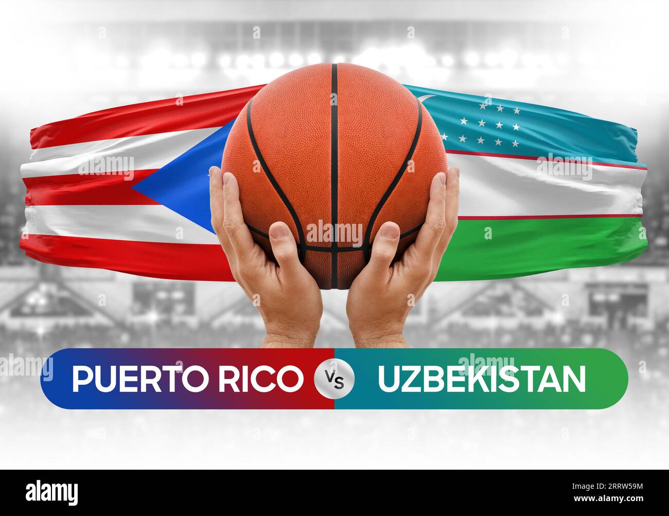 Puerto Rico vs Uzbekistan national basketball teams basket ball match ...
