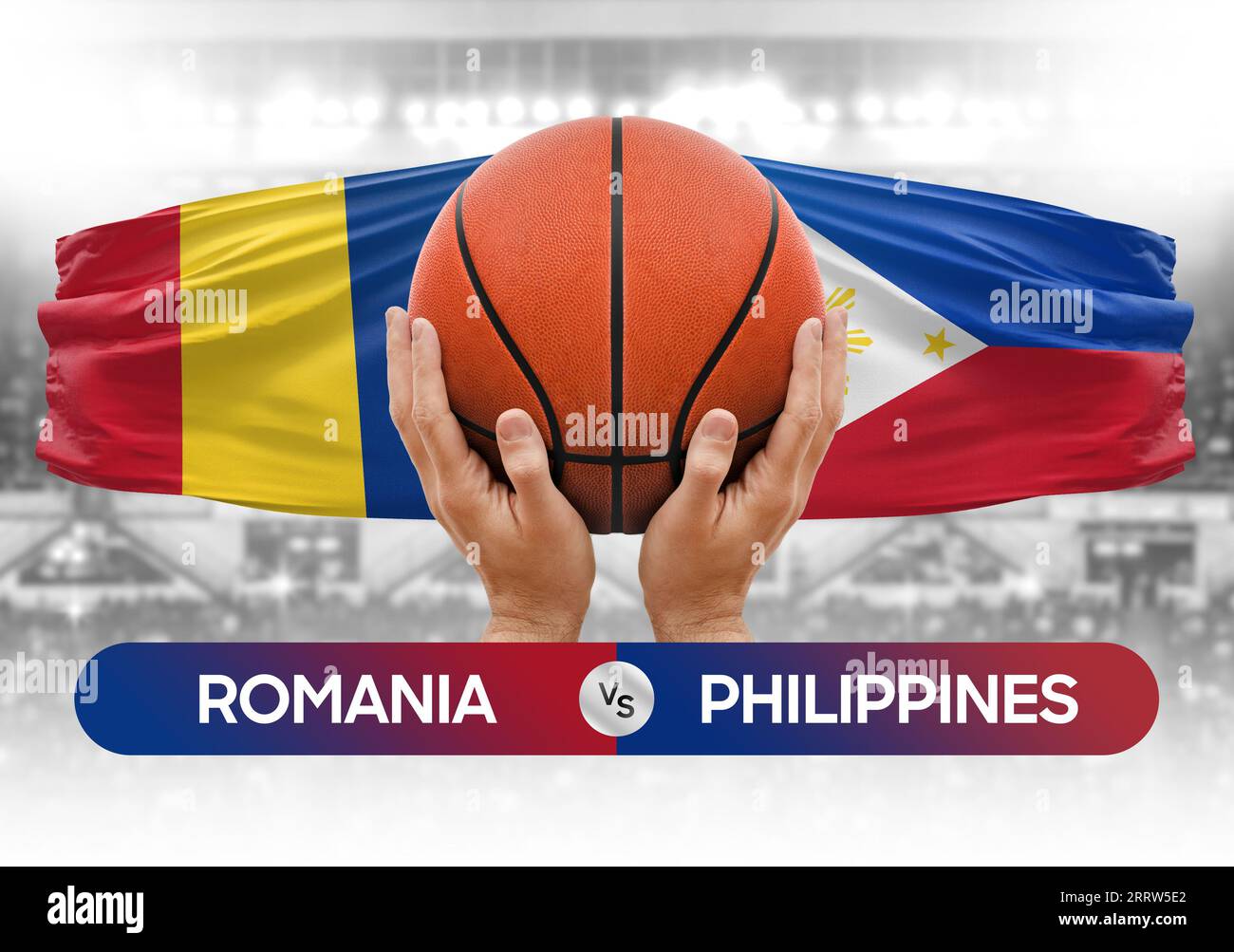 Romania vs Philippines national basketball teams basket ball match ...