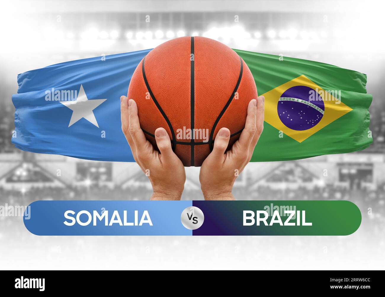 Somalia vs Brazil national basketball teams basket ball match ...
