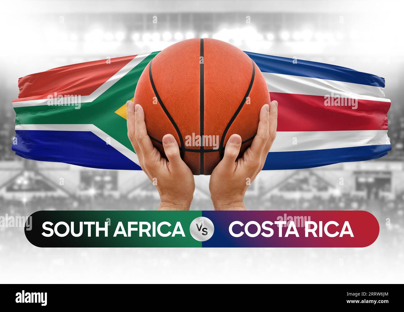 South Africa vs Costa Rica national basketball teams basket ball match ...