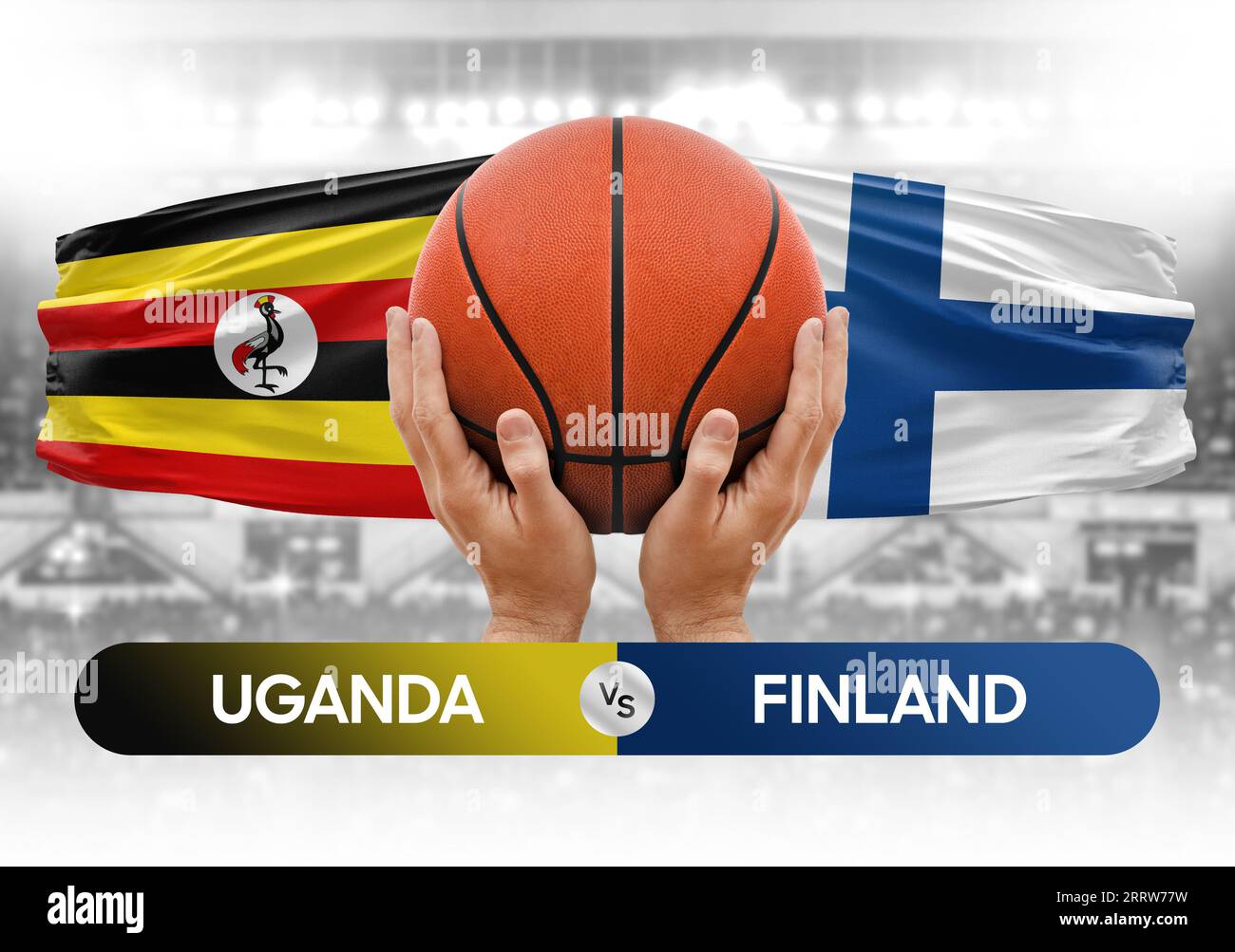 Uganda vs Finland national basketball teams basket ball match ...