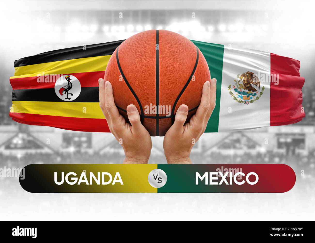 Uganda vs Mexico national basketball teams basket ball match ...