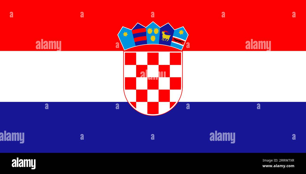 Croatian crest Stock Vector Images - Alamy