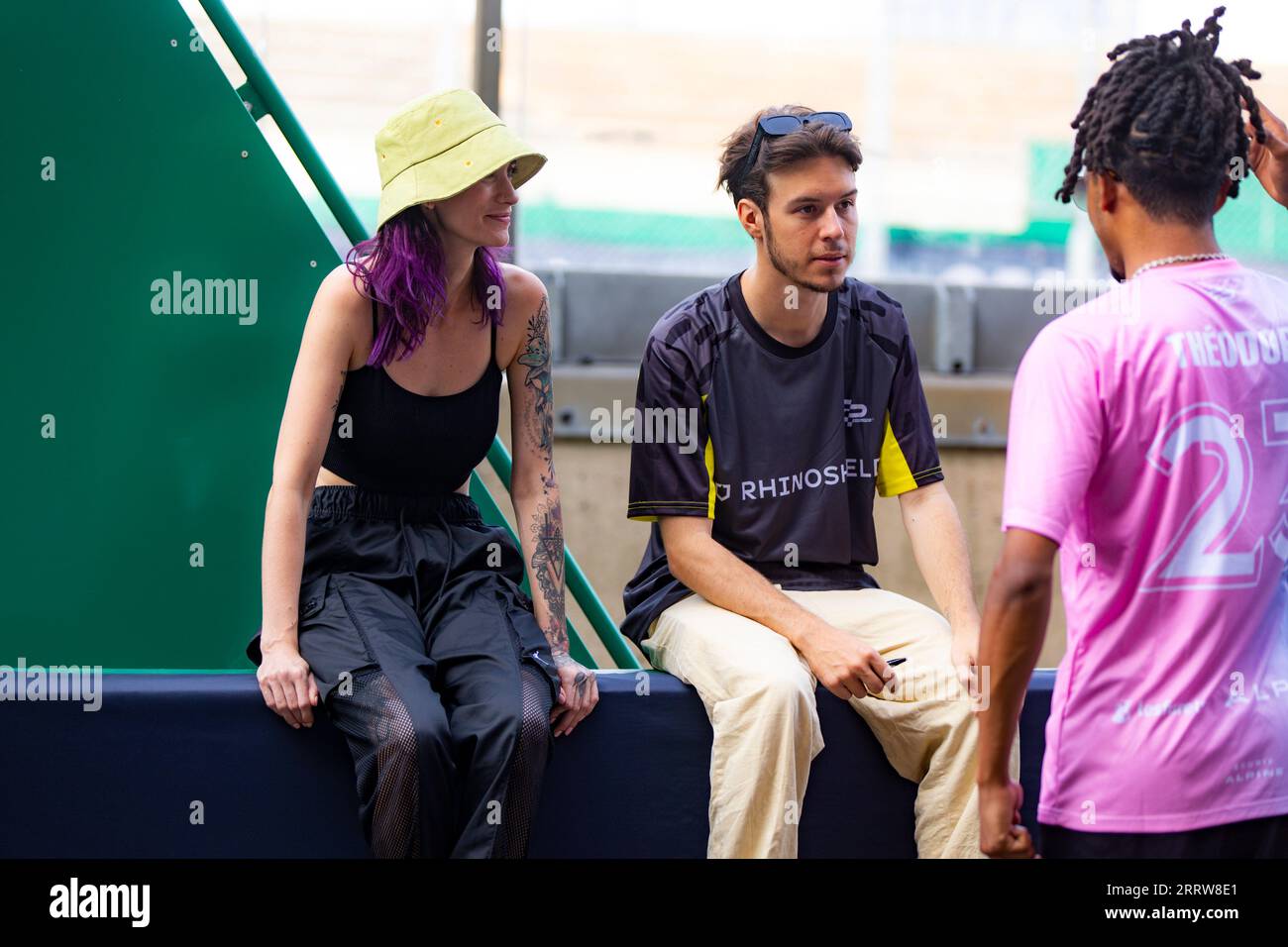 Le Mans, France. 30th July, 2023. Maghla, RhinoShield, Seb, RhinoShield ...