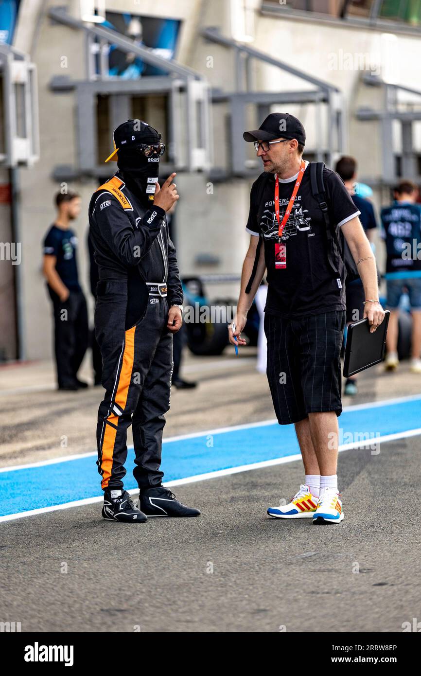Le Mans, France. 30th July, 2023. Kekra, Crunchyroll, portrait, stand ...