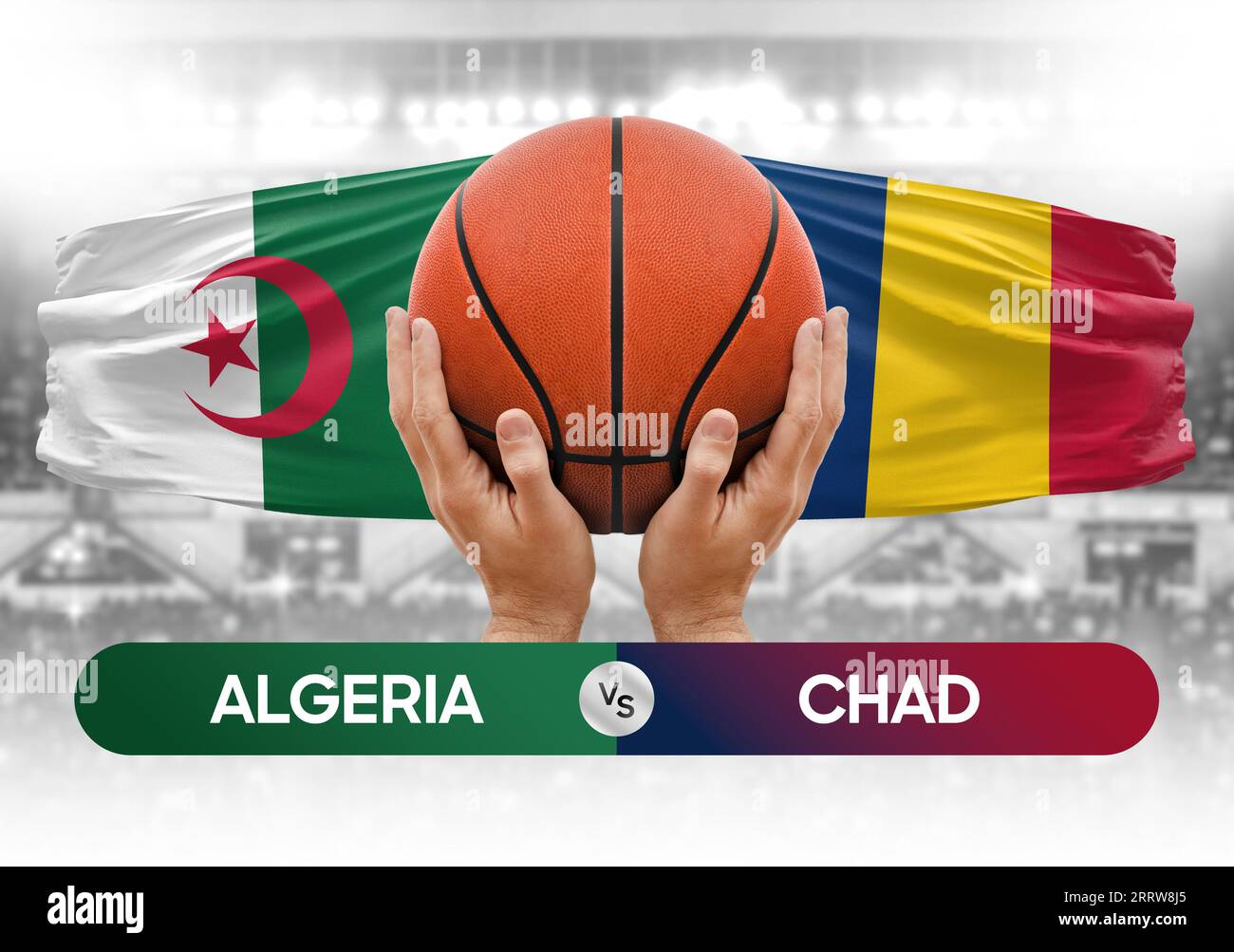 Algeria chad flag hi-res stock photography and images - Alamy