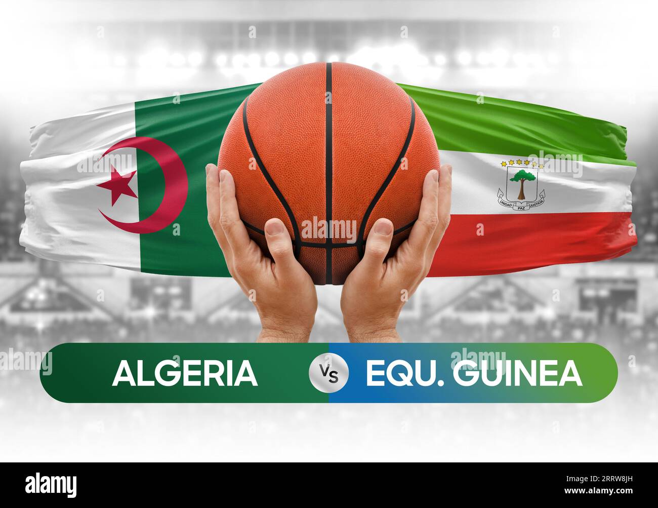 Algeria vs Equatorial Guinea national basketball teams basket ball ...